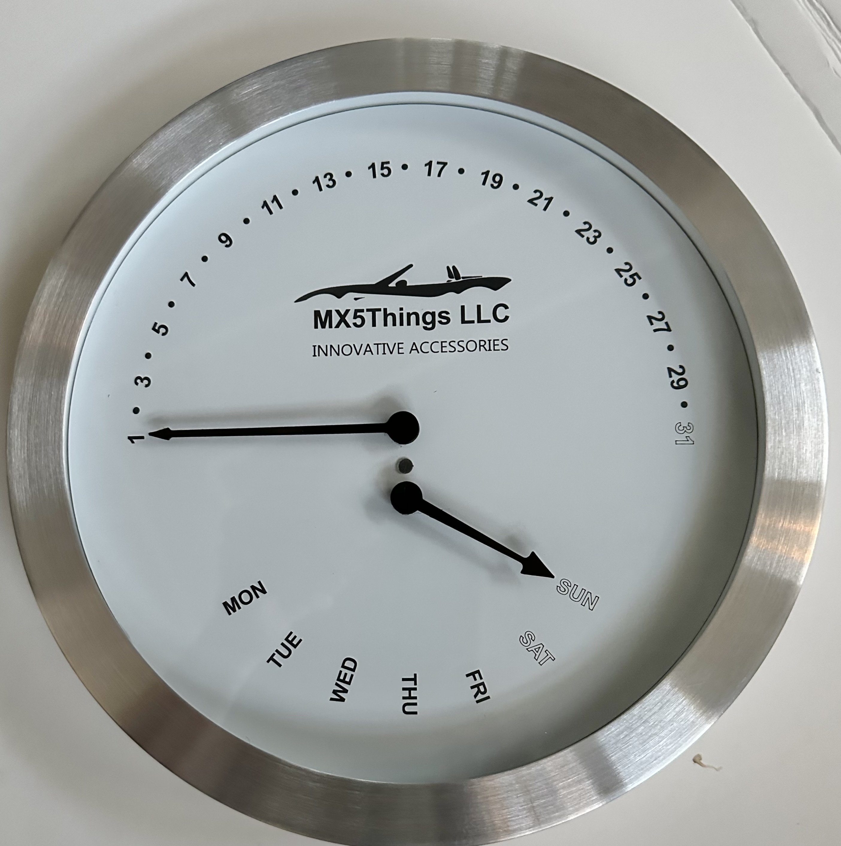 Analog Wall Calendar Keeps Track Of The Days For You