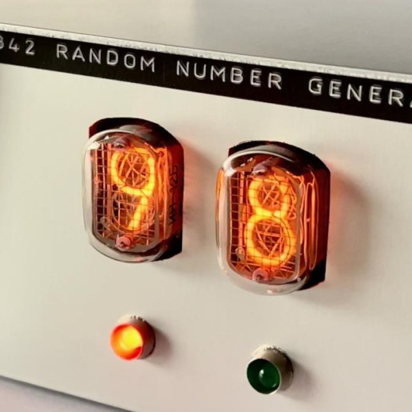 Random Number Generator Is A Blast From The Past Hackaday