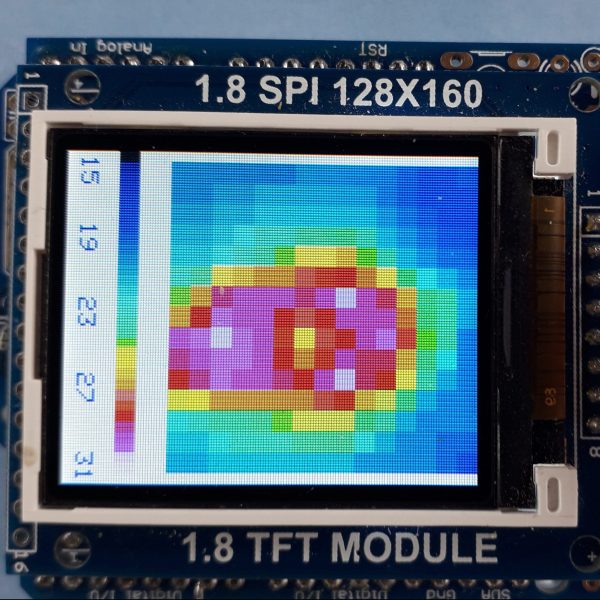 Ultra Basic Thermal Camera Built Using Arduino Uno Hackaday
