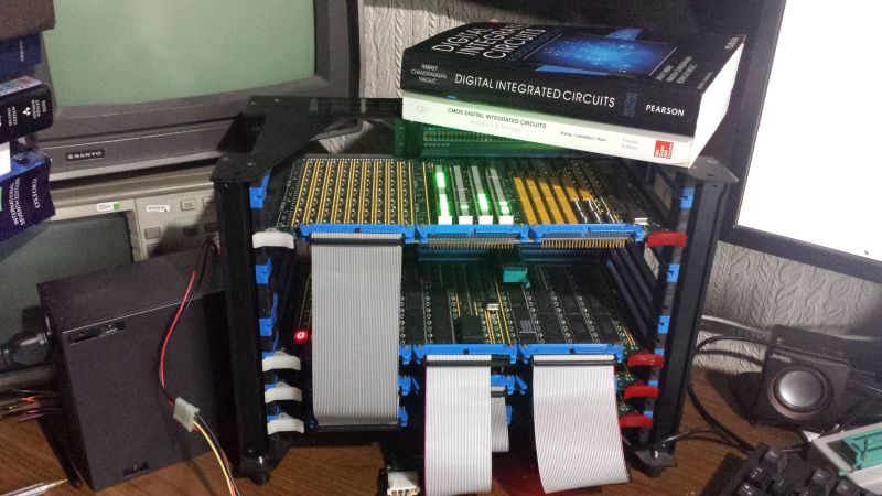 The Sol-1: A 16-bit Computer In 74HC Logic With C Compiler And Unix-like OS | Hackaday