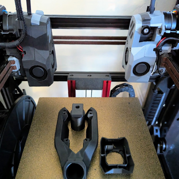 Tool Changing? Bah! Just Add A Second Gantry | Hackaday