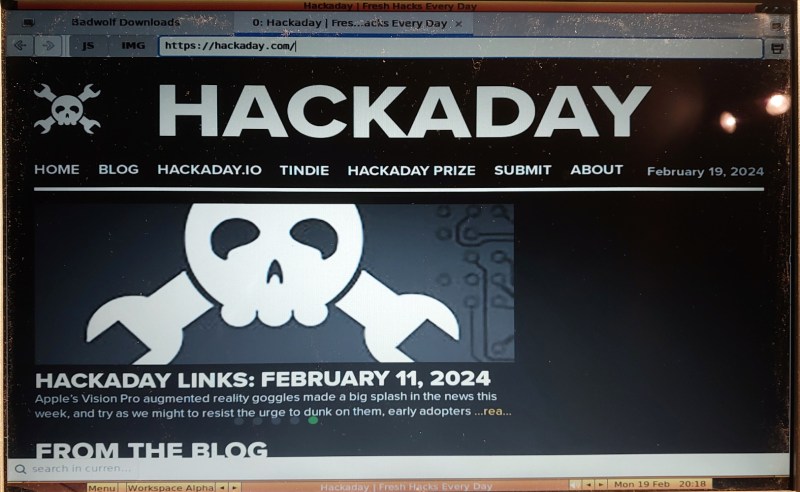 Jenny’s Daily Drivers: Damn Small Linux 2024 | Hackaday