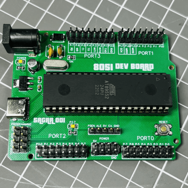 Give Your Projects A Retro Tint With This 8051 Based Arduino Uno Hackaday