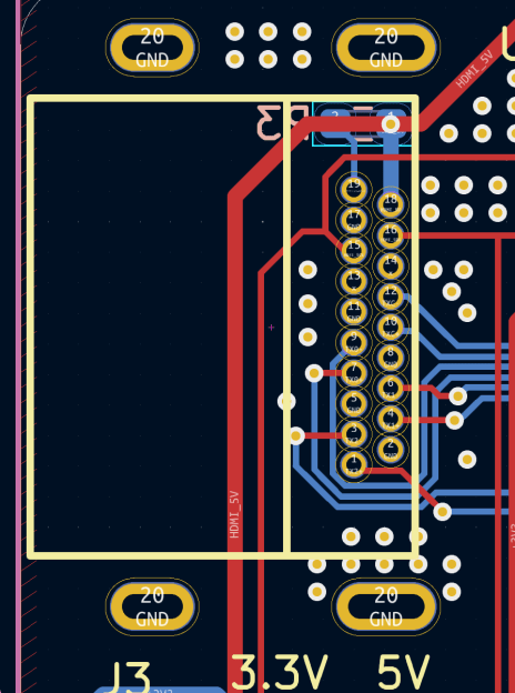 PCB Design Review: HDMI To LVDS Sony Vaio LCD Devboard | Hackaday