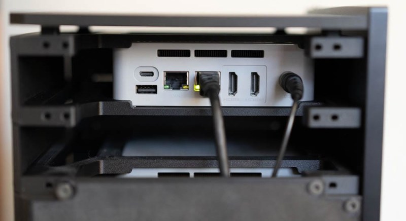 Fully 3D Printed Case Is Stacked High With Mini PCs | Hackaday