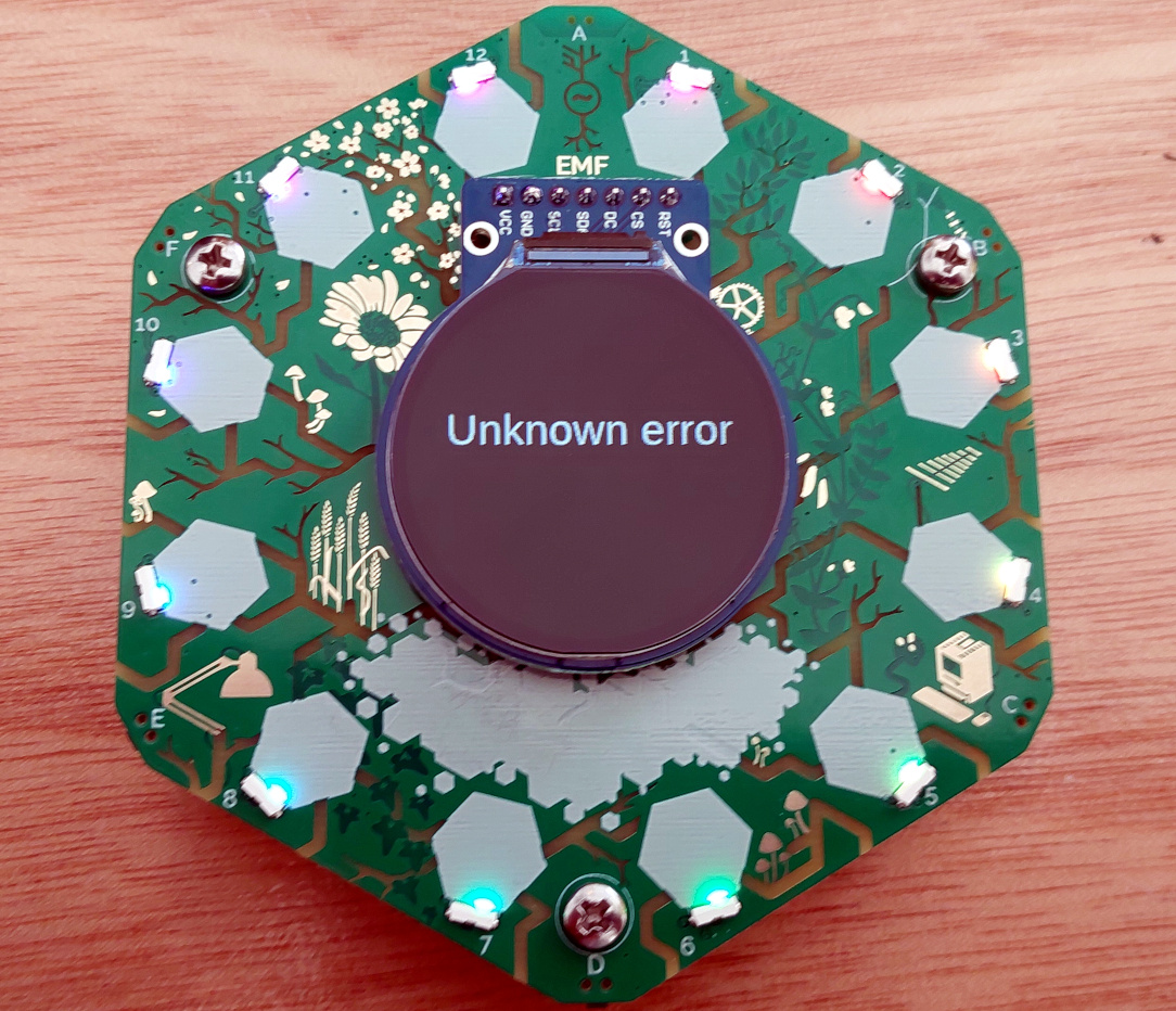 Hands-On With The Electromagnetic Field 2024 Badge | Hackaday