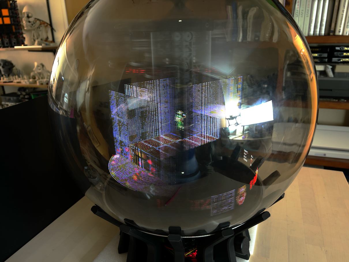 DOOM On A Volumetric Display | Hackaday