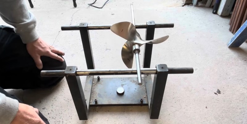 Brass Propeller Gets Impressive Hand Trimming | Hackaday