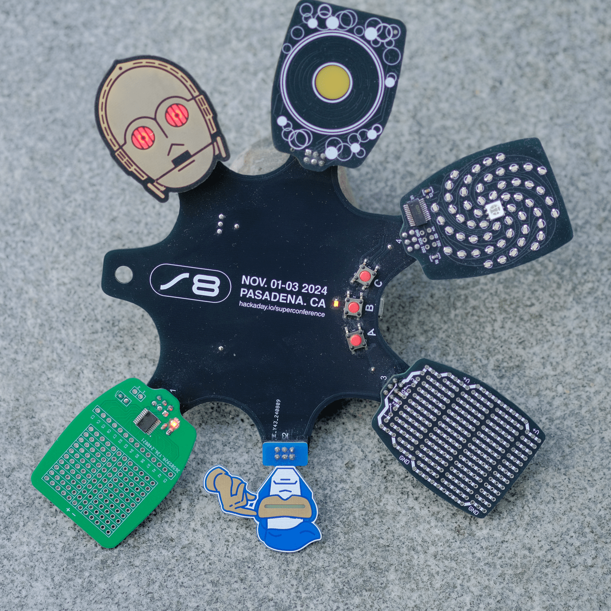 The 2024 Hackaday Supercon Sao Badge Reveal Hackaday 