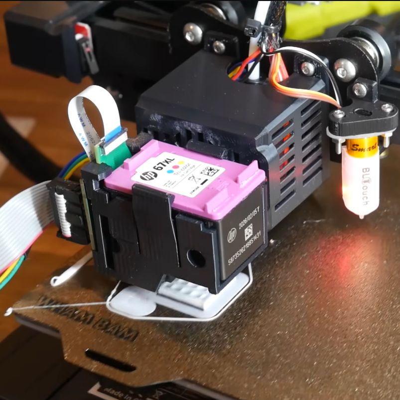Full Color 3D Printing With PolyDye And Existing Inkjet Cartridges | Hackaday