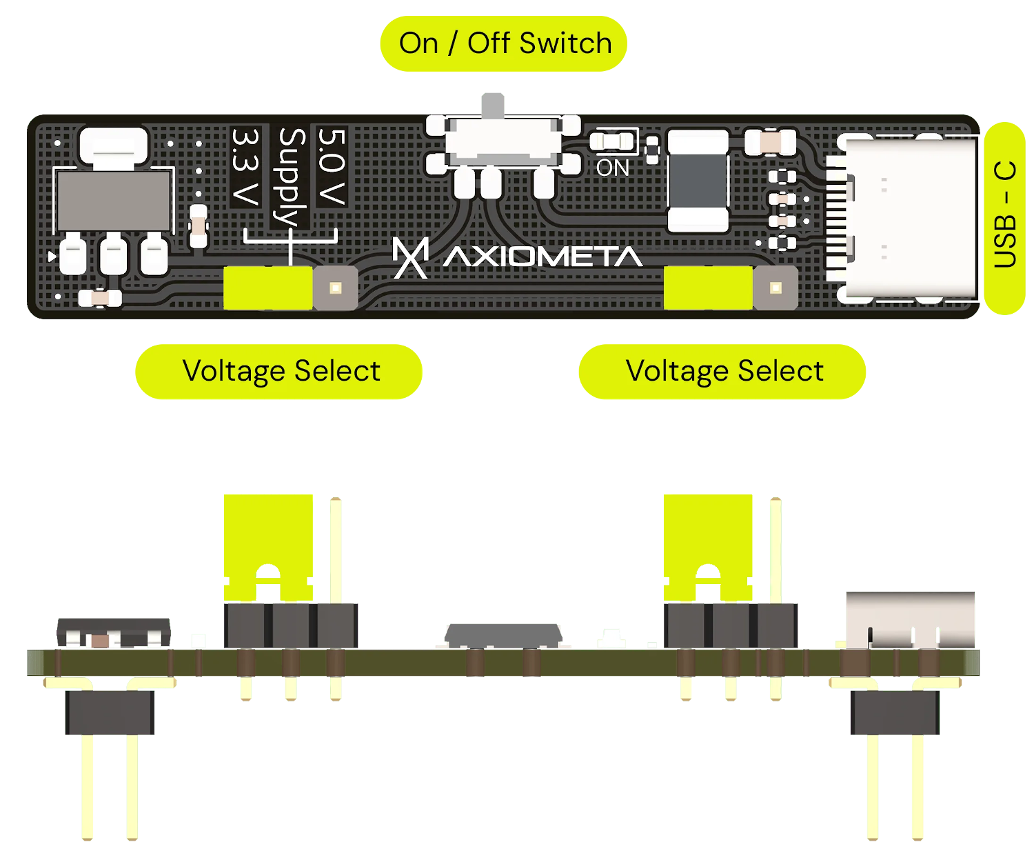 No Frills PCB Brings USB-C Power To The Breadboard | Hackaday
