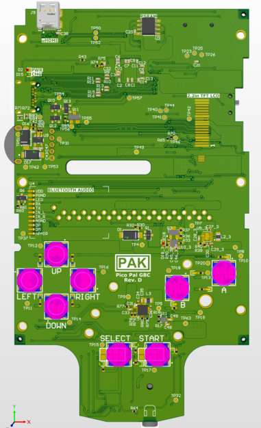 Pico Pal Puts RP2350 Into Game Boy Color Shell | Hackaday