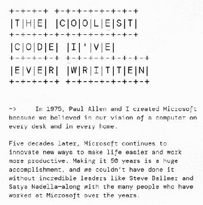 A Very Trippy Look At Microsoft’s Beginnings | Hackaday