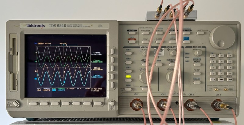 Oscilloscope Digital Storage, 1990s Style | Hackaday