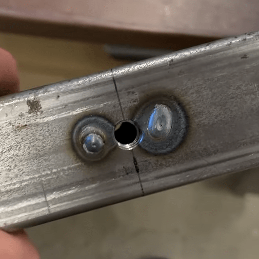 Welding Nuts Inside Metal Tubes, Painlessly | Hackaday