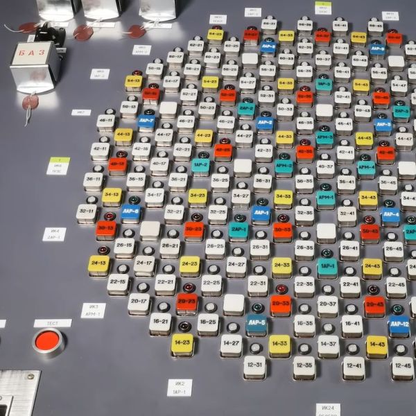 Making A Functional Control Panel Of The Chernobyl RBMK Reactor | Hackaday