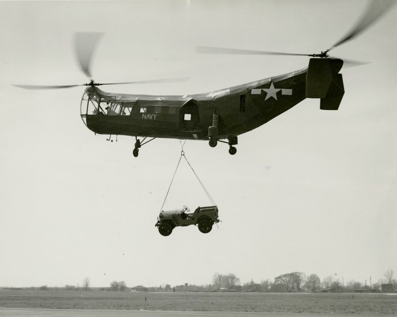 Four Choppers And A Blimp: The Bizarre Piasecki Helistat | Hackaday