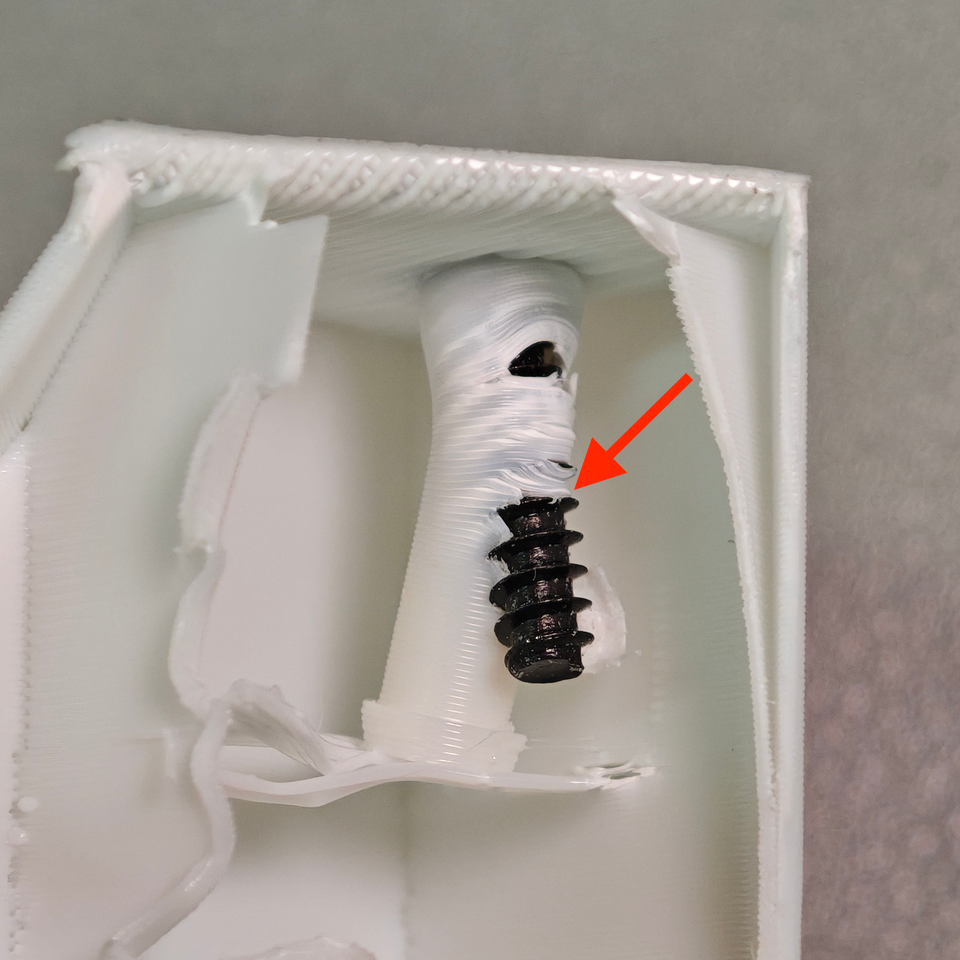 How To Avoid Failed Screw Holes In 3D Printed Parts | Hackaday