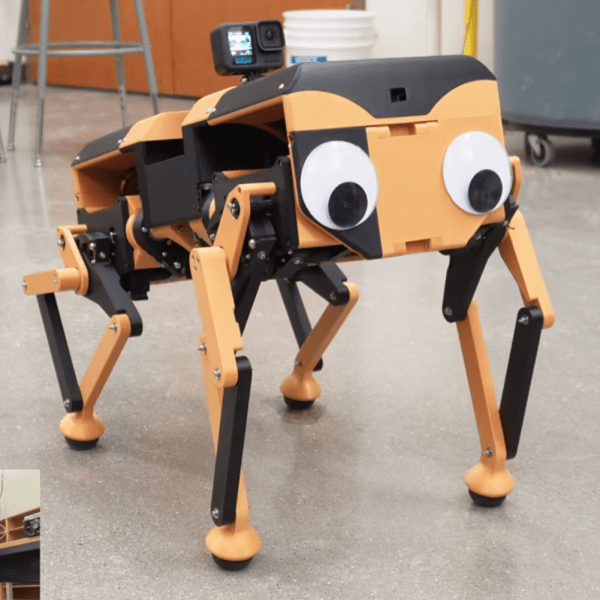 An Improved Robot Dog For Senior Design | Hackaday