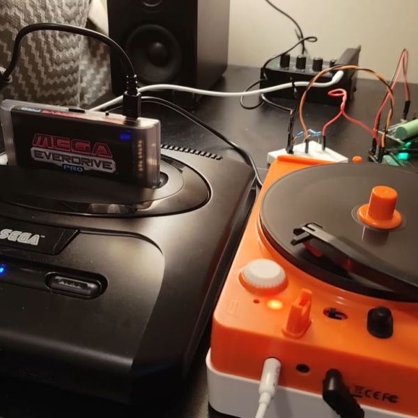 Loading Sega Genesis Games Off A Vinyl Record | Hackaday