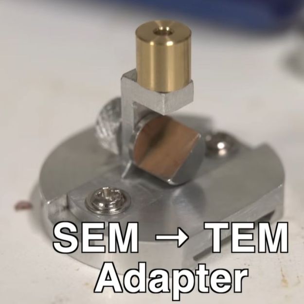 Converting A Scanning Electron Microscope Into A TEM Is Surprisingly ...